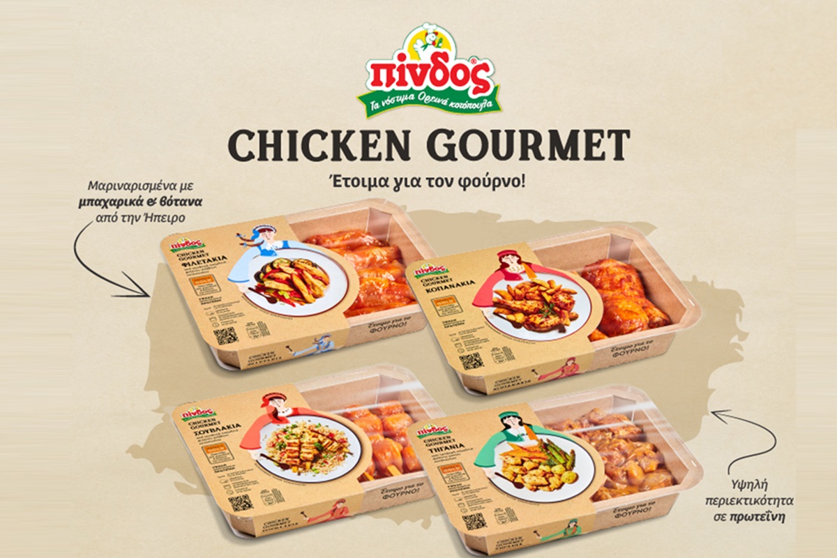 «Chicken Gourmet» - Nέα σειρά προϊόντων από την ΠΙΝΔΟΣ - iCookGreek